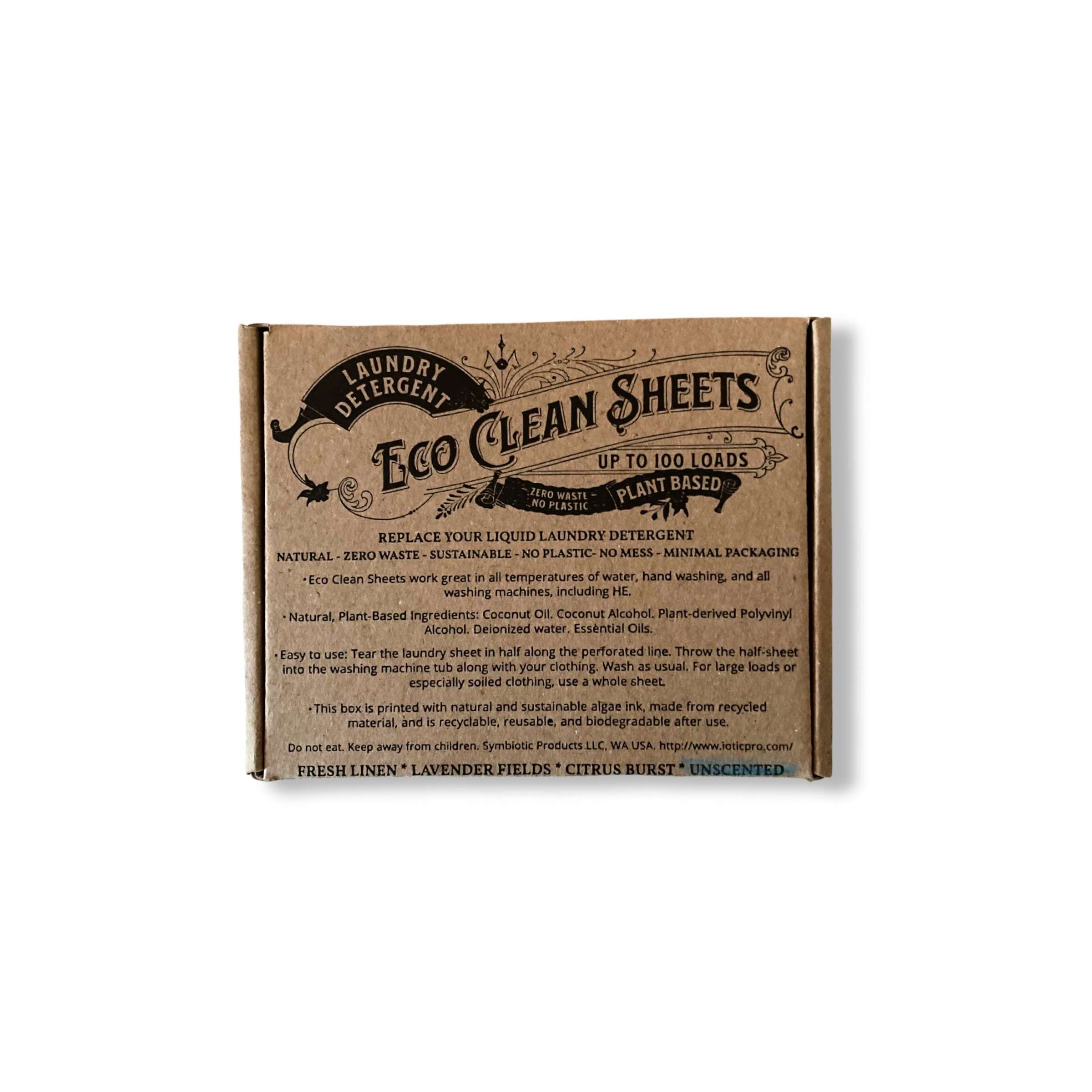Eco Clean Laundry Sheets - Unscented – Hill + House